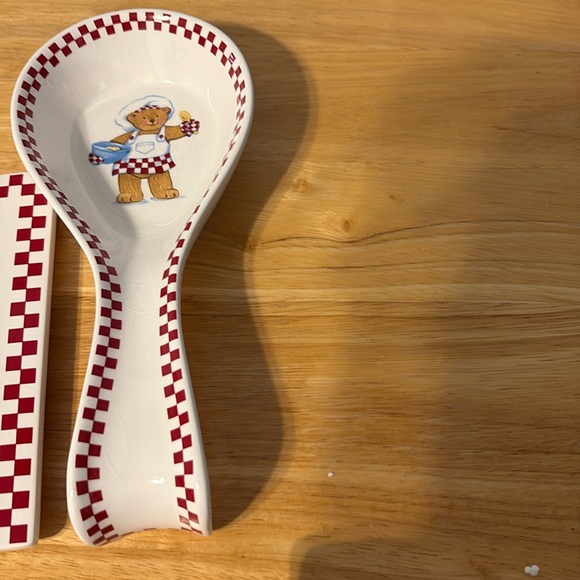 Avon | Kitchen | Avon 205 Chef Bear Spoon Rest Brand New | Poshmark